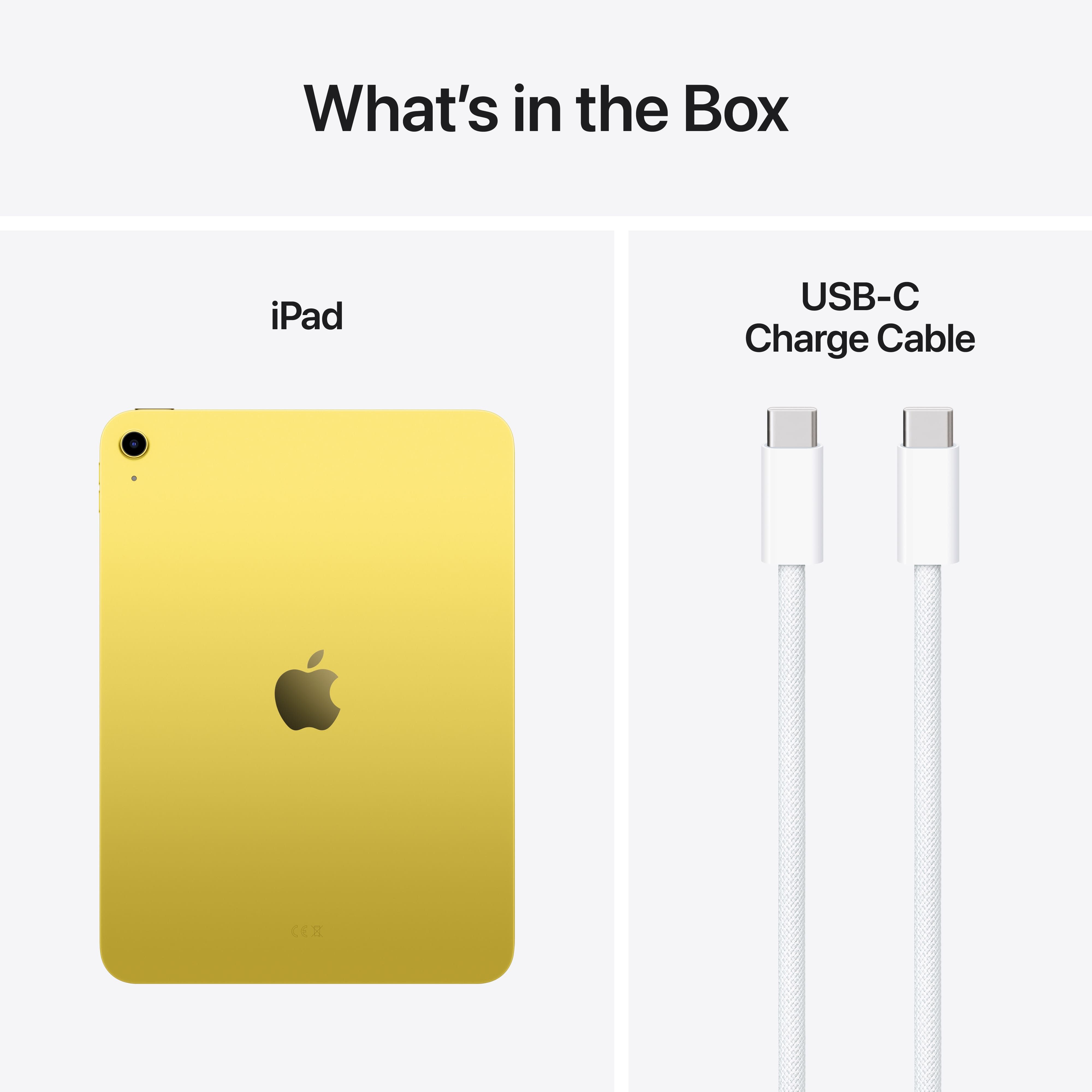Apple 11-inch iPad (A16) Wi-Fi 128GB - Yellow | AT Store