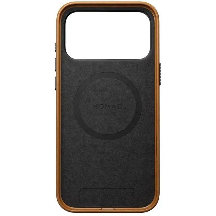 Nomad Traditional Leather Case, english tan - iPhone 17 Pro Max Nomad ...